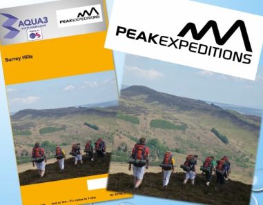 DofE Waterproof OS Maps - Aqua3 Specialist Lightweight Laminated Mapping.